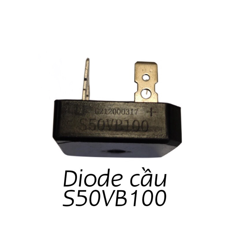 Diode Diot cầu S50VB100 - đổ cầu 4 chân 50A 1000V loại tốt | Shopee ...