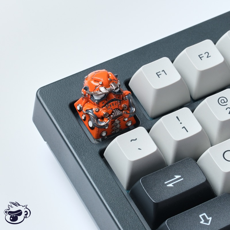 Artisan Keycap Cyber Troop, Cyberpunk Storm Trooper keycap, 4 màu sắc ...