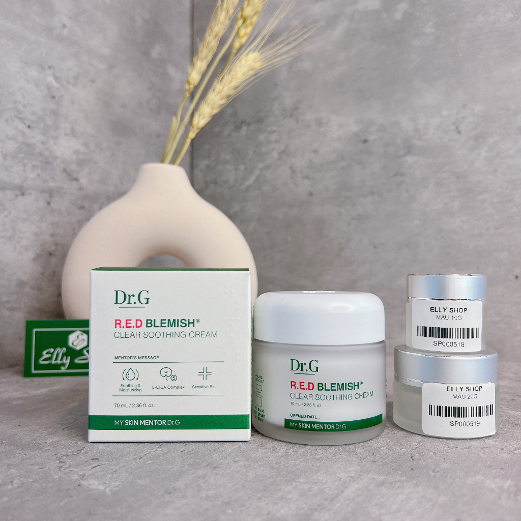 Kem dưỡng làm dịu và phục hồi da Dr.G DrG Red Blemish Clear Soothing ...