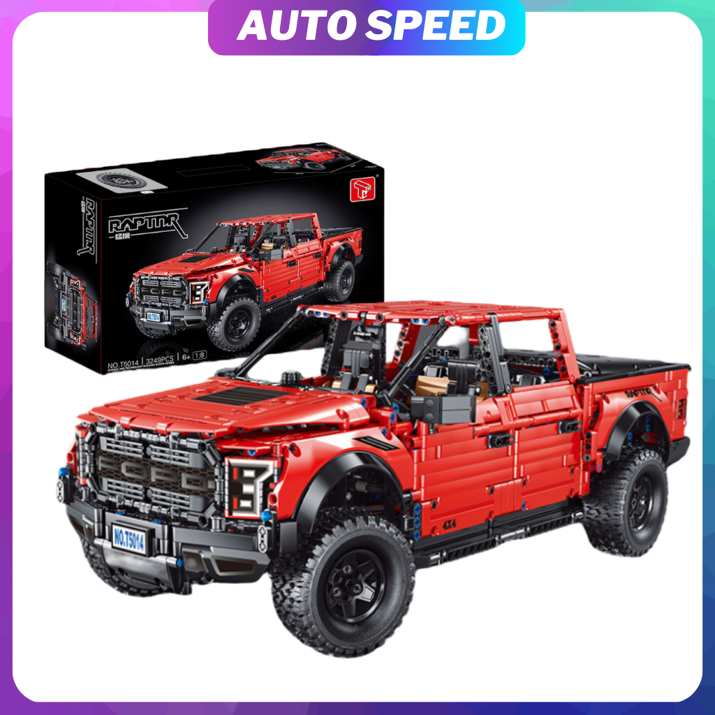 Mô hình lắp ráp xe Raptor F150 T5014B, Đồ chơi lắp ráp xe F150 TLG tỉ ...