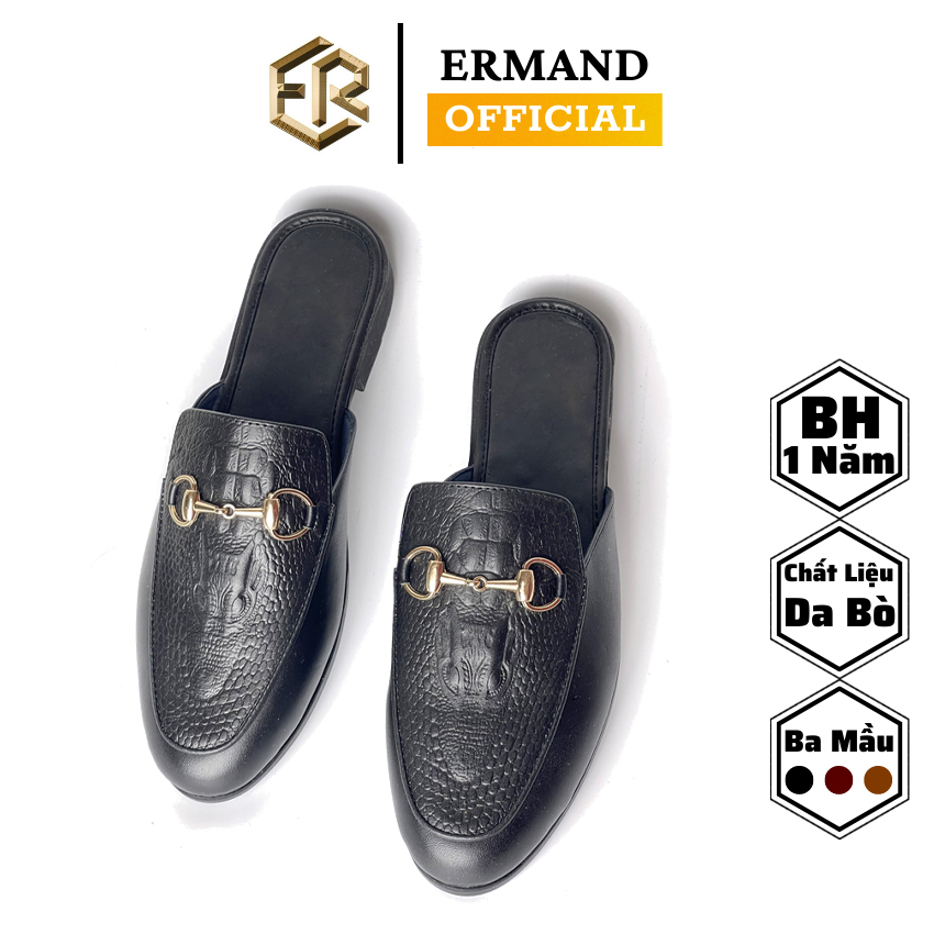 Sục nam da bò Ermand làm thủ công bảo hành 12 tháng - T666 | Shopee ...