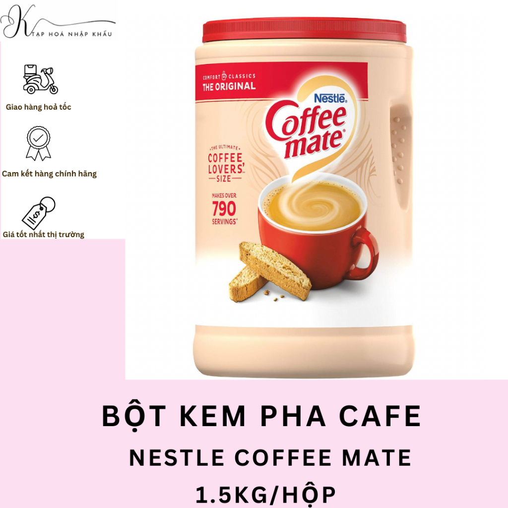 [DATE 2026] BỘT PHA CAFE NESTLE COFFEE MATE 1.5KG CỦA MỸ | Shopee Việt Nam