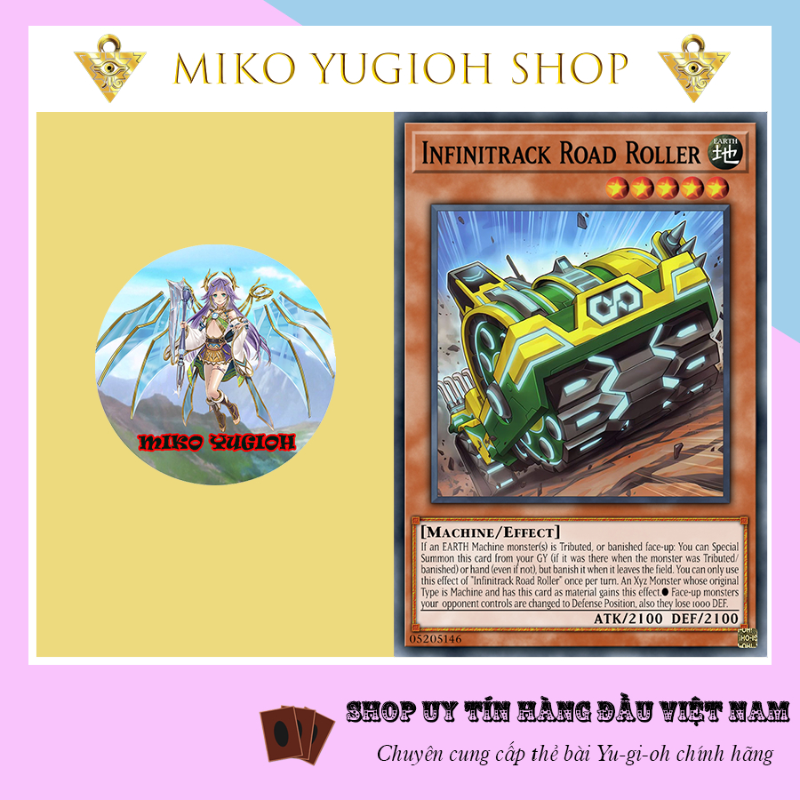[ Miko Yugioh ] Thẻ Bài Yugioh Chính Hãng Tiếng Nhật Infinitrack Road ...