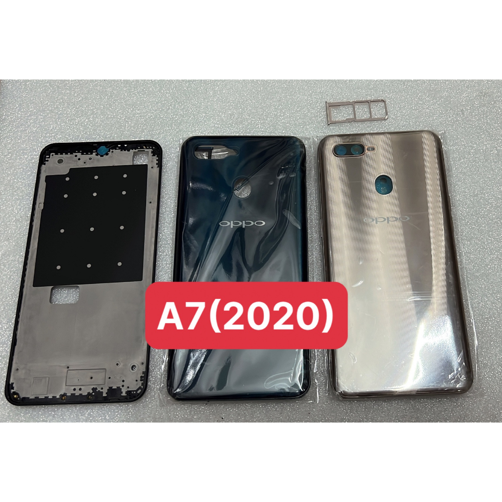 Vỏ Oppo A7 2020 - Ráp Máy Bao Gồm Xương, Benzen, Nắp Lưng | Shopee Việt Nam
