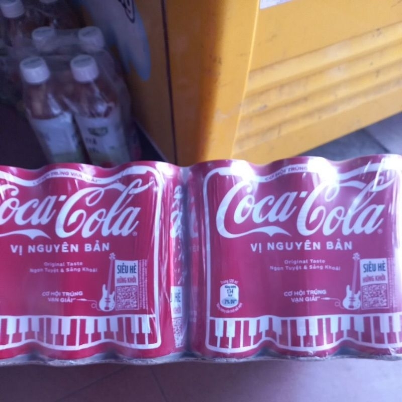 Thùng nước Cocacola 24 lon * 330ml vị nguyên bản | Shopee Việt Nam