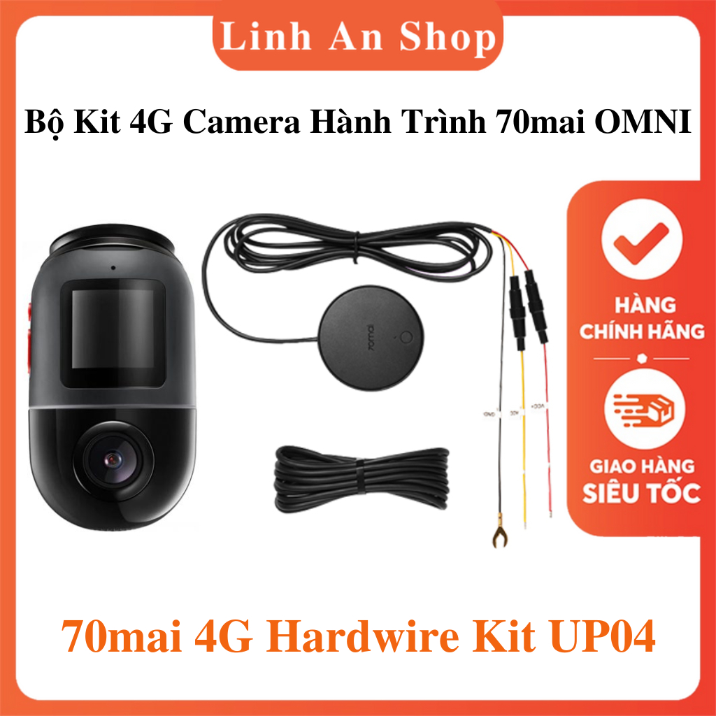 Bộ Kit 4G Cho Camera Hành Trình 70mai OMNI Hardwire Kit UP04 - Bộ Kit Rời Cho Camera Omni 360 Độ ...