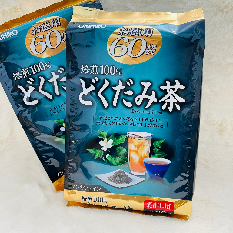 Trà Thanh Nhiệt, Giảm Mỡ Bụng, Thải Độc ORIHIRO Nhật Bản - Trà Diếp Cá, Trà Genpi, Trà Lá Ổi ...