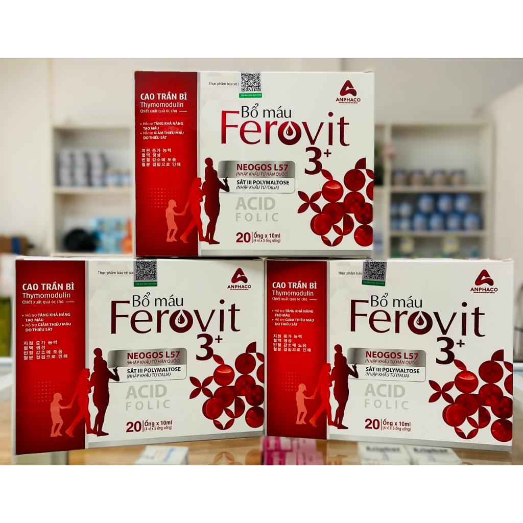 Sắt Ferovit 3+ | Shopee Việt Nam