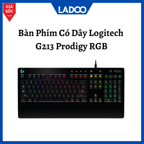 Bàn Phím Có Dây Logitech G213 Prodigy RGB HÀNG CHÍNH HÃNG BẢO HÀNH 12TH ...