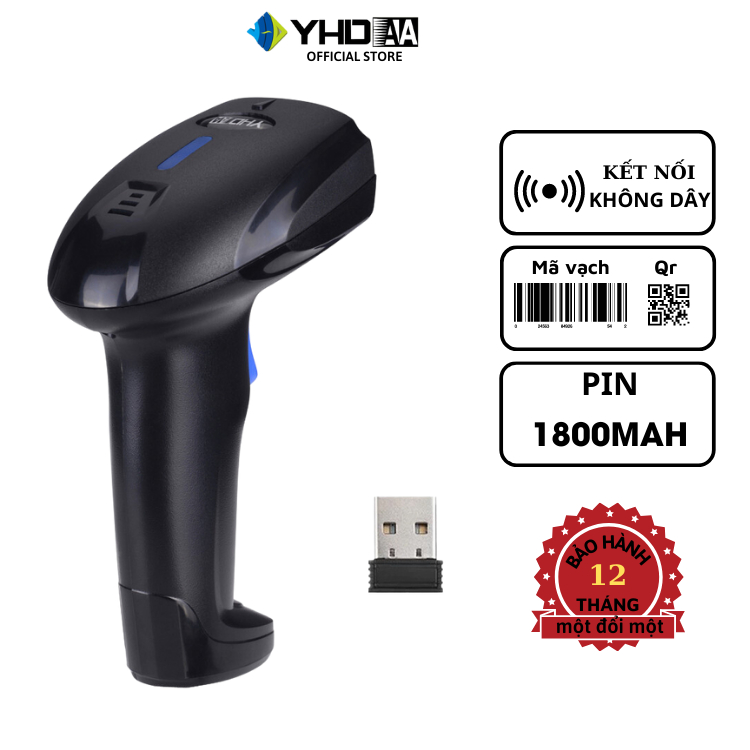 Máy bắn mã vạch không dây YHD 1100DW 2d | Shopee Việt Nam