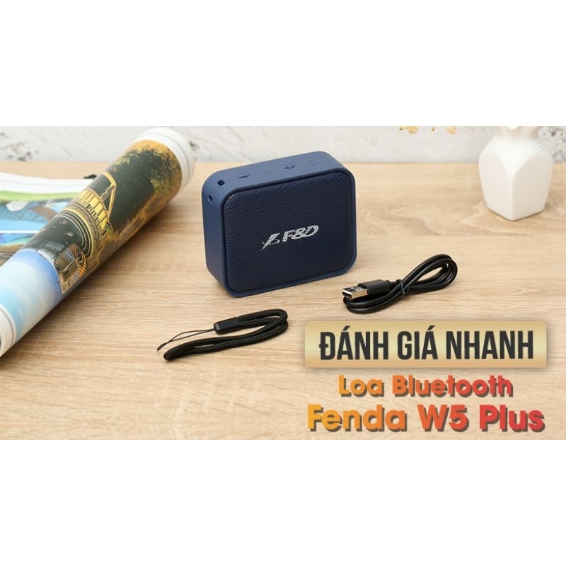 Loa Bluetooth Fenda W5 Plus Chính Hãng 100% Bh 1 Năm | Shopee Việt Nam