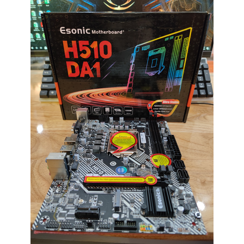 Bo Mạch Chủ Mainboard ESONIC H510 Chính hãng mới 100% BH 2 Năm | Shopee ...
