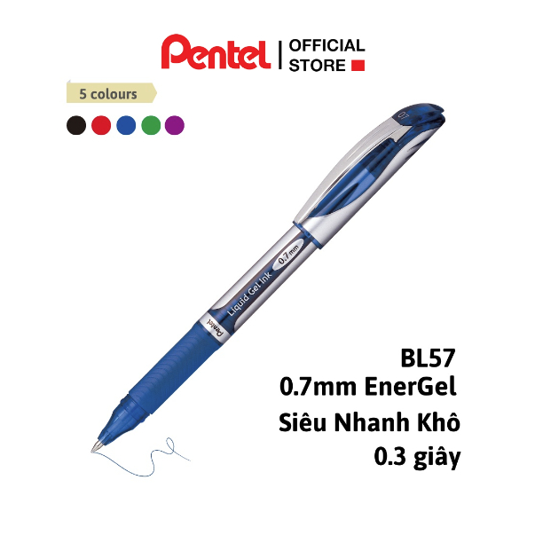 [Bán Chạy Nhất] Bút Ký BL57 Pentel Energel Ngòi 0.7mm | Viết Siêu Mượt ...