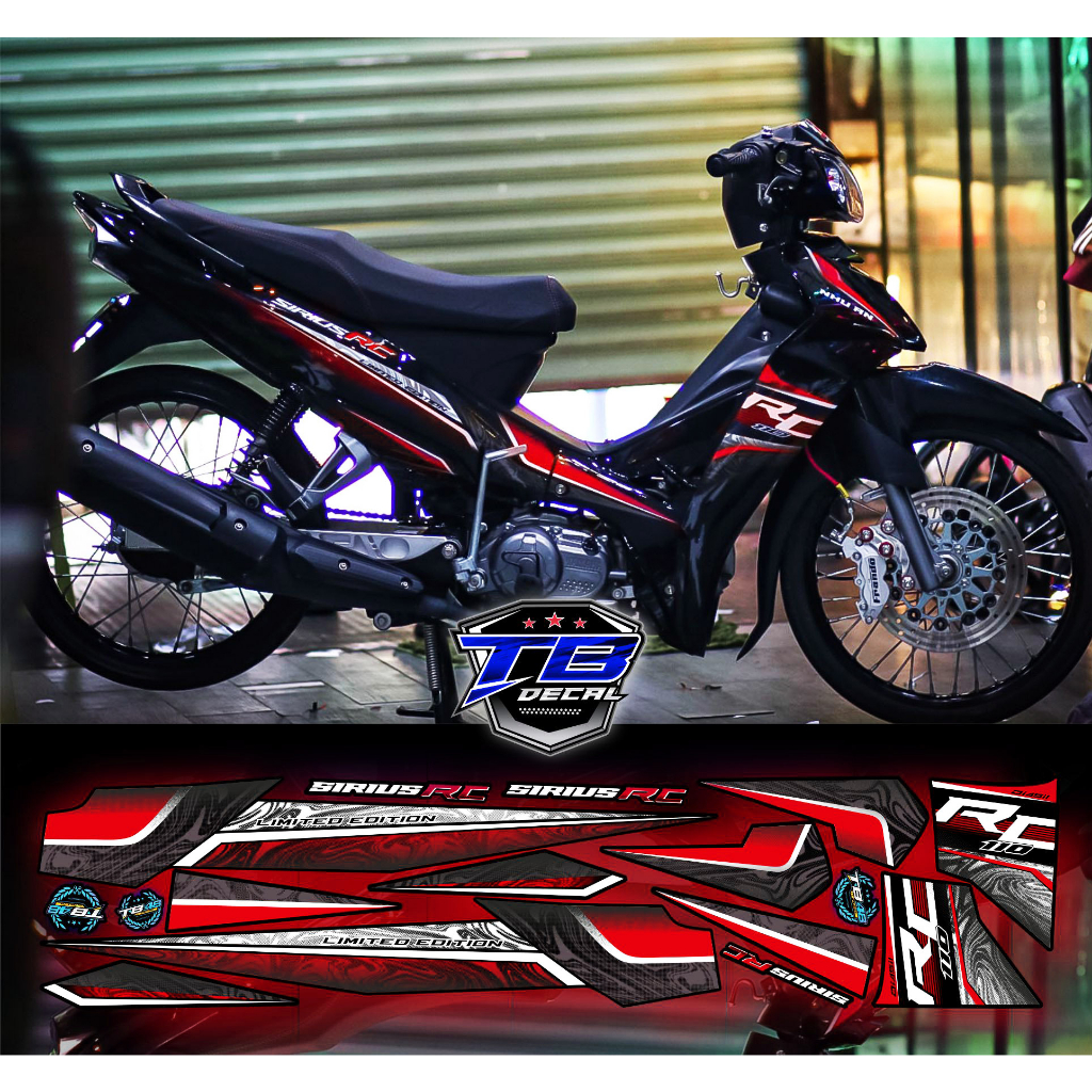 Tem Sirius RC Ver 2 Đen phối đủ màu | Shopee Việt Nam