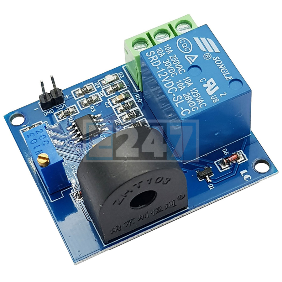 CẢM BIẾN QUÁ DÒNG AC 5A RELAY 12V | Shopee Việt Nam