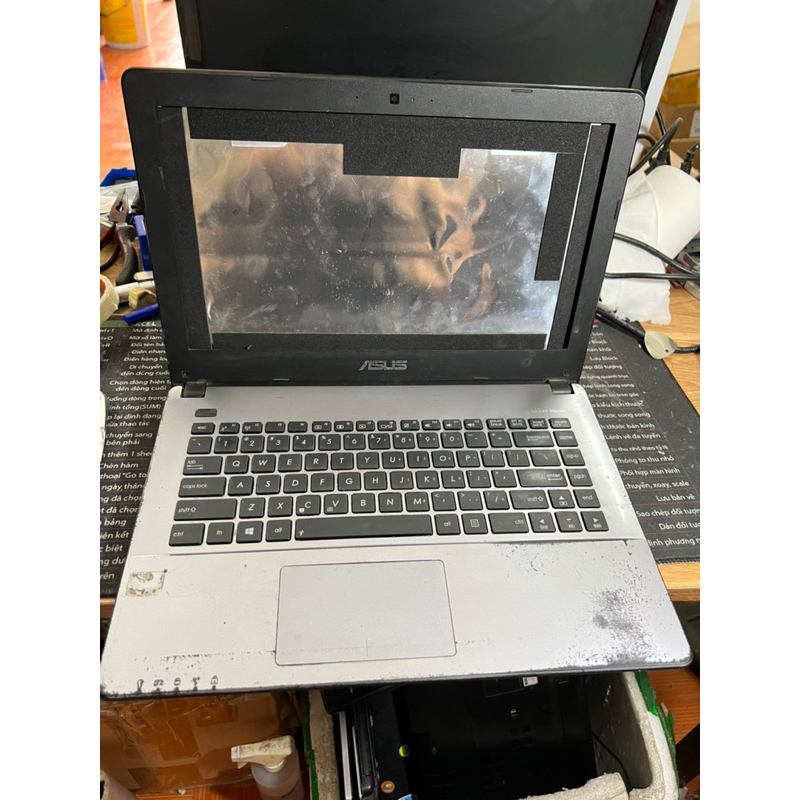Full bộ vỏ laptop asus X450 X450c X450L K450 X452 cũ, có bán lẻ mặt ...