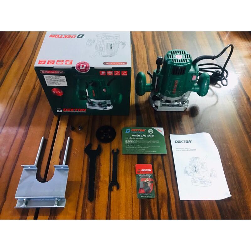 Máy Phay Soi Gỗ 6-6.35-8mm Dekton 900W DK-RT635S thế hệ mới 2023 siêu ...