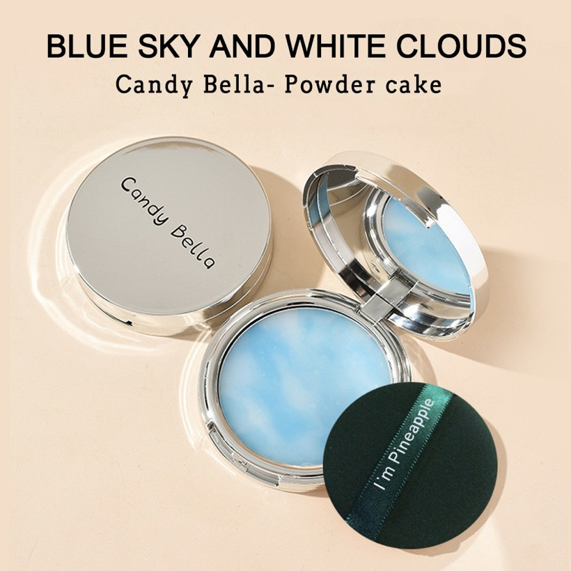 Phấn phủ kiềm dầu CANDY BELLA dạng nén chống thấm nước Blue Sky And ...