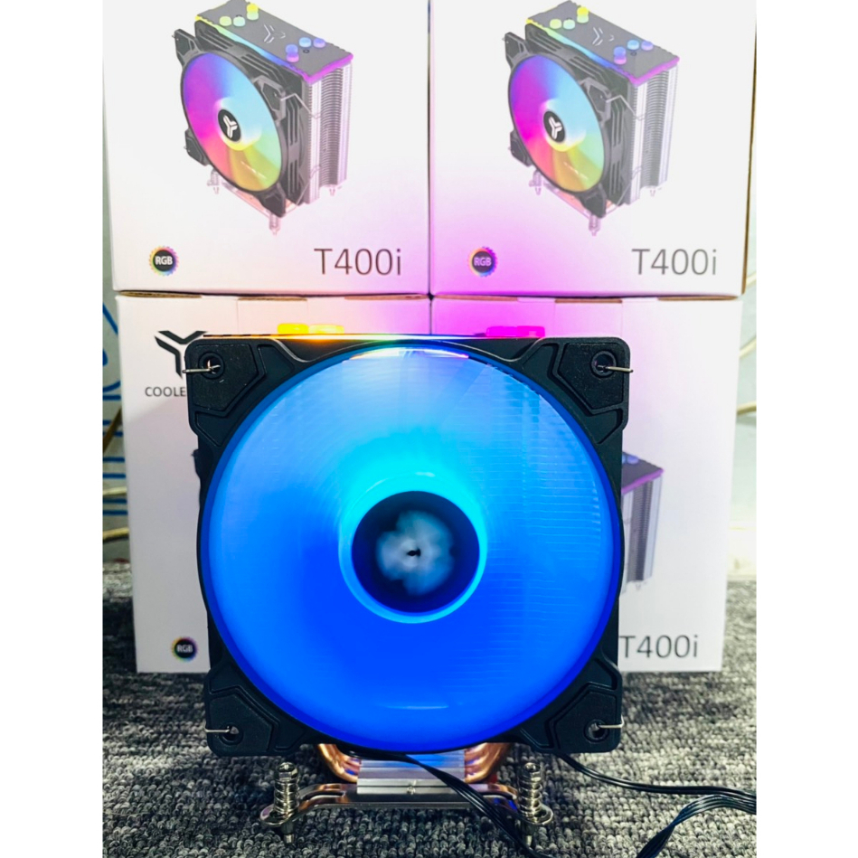 Tản nhiệt Khí CPU CoolerMan T400i Led RGB | Shopee Việt Nam