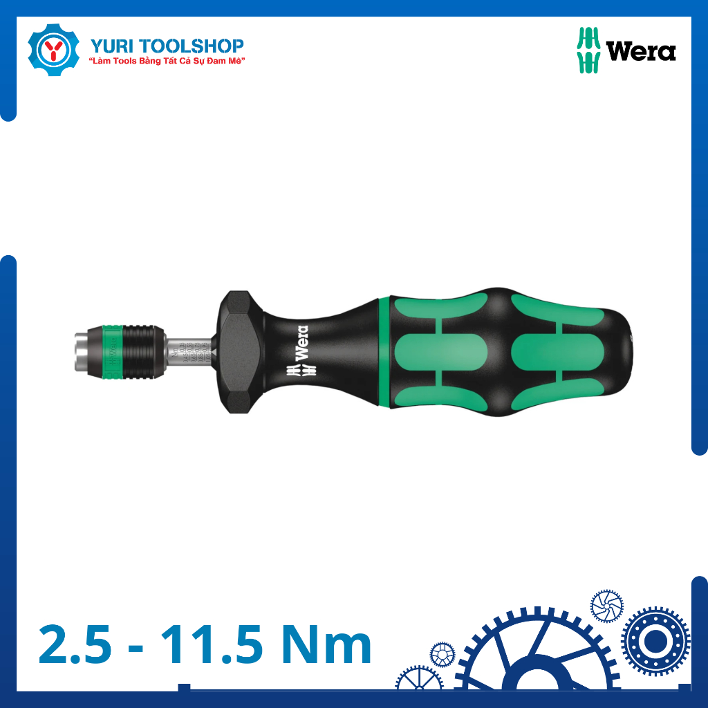 Tua vít lực Wera 7445 2,5 - 11,5 in. lbs. - 05074710001 | Shopee Việt Nam