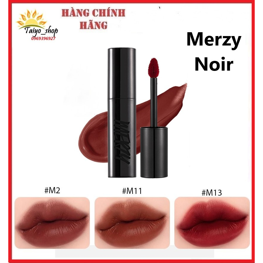 Son Kem Lì Merzy Noir In The Mellow Tint 4g | Shopee Việt Nam
