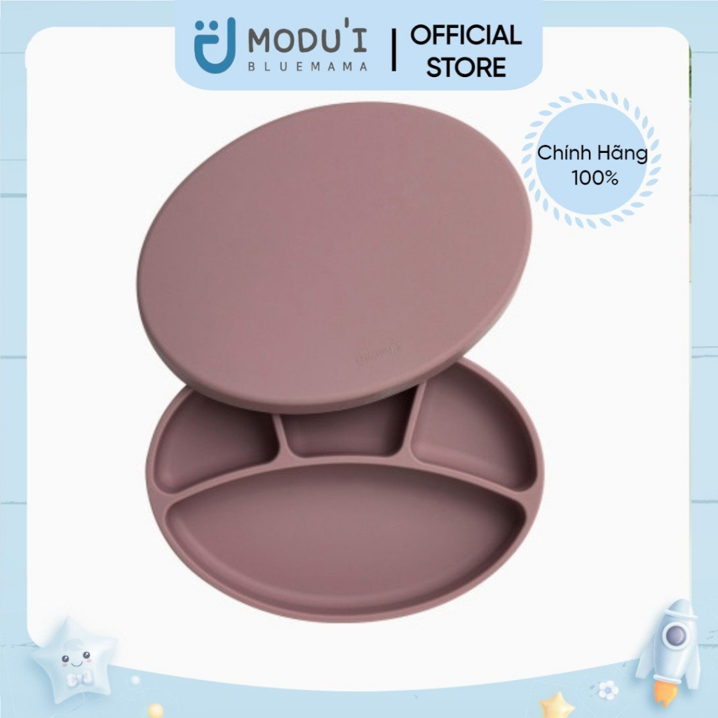 [BLUEMAMA] COMBO KHAY ĂN DẶM KÈM NẮP ĐẬY CHÍNH HÃNG MODUI | Shopee Việt Nam