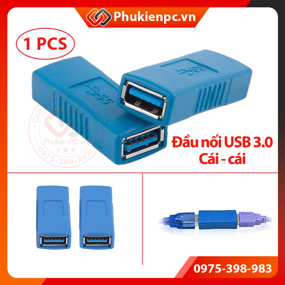 Đầu nối USB 3.0 Female to Female (hai đầu cái) tốc độ 5Gb cho máy tính ...