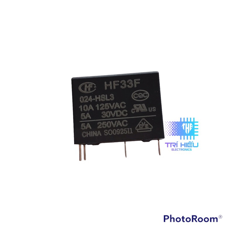Relay HF33F 024-HSL3 24V 4chân 5A chính hãng HONGFA | Shopee Việt Nam