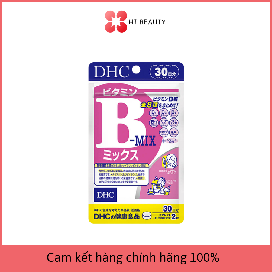 Viên uống bổ sung Vitamin B tổng hợp DHC 30 ngày 60 viên Nhật Bản | Shopee Việt Nam