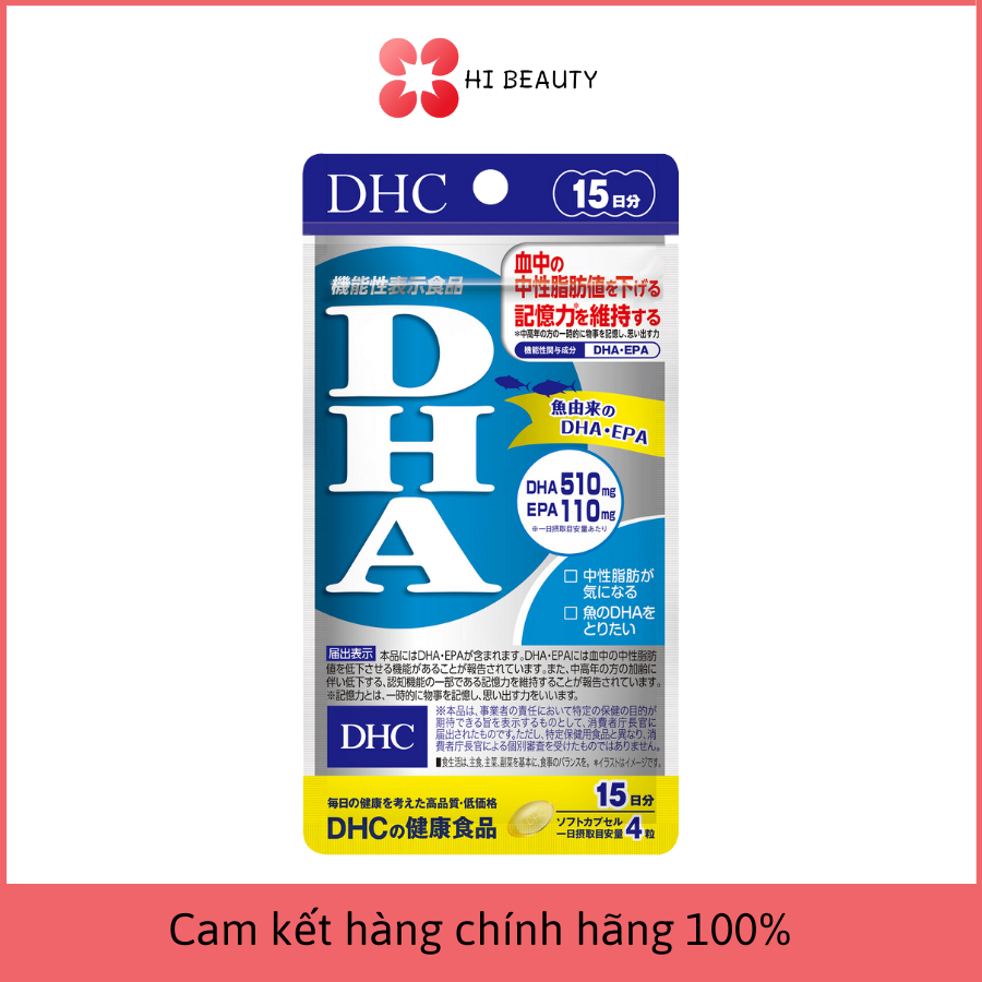 Viên uống bổ não DHA DHC 15 ngày 60 viên Nhật Bản | Shopee Việt Nam