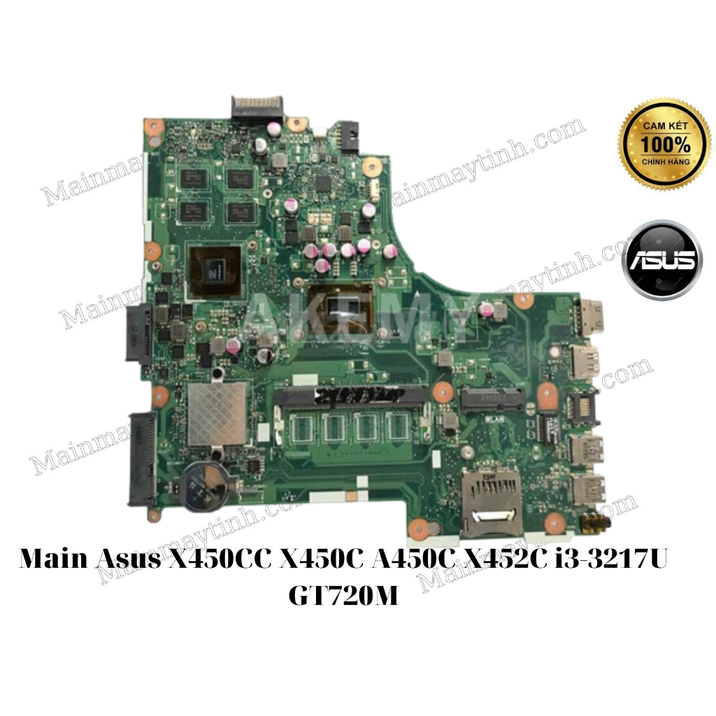 Main Asus X450CC X450C A450C X452C i3-3217U GT720M | Shopee Việt Nam