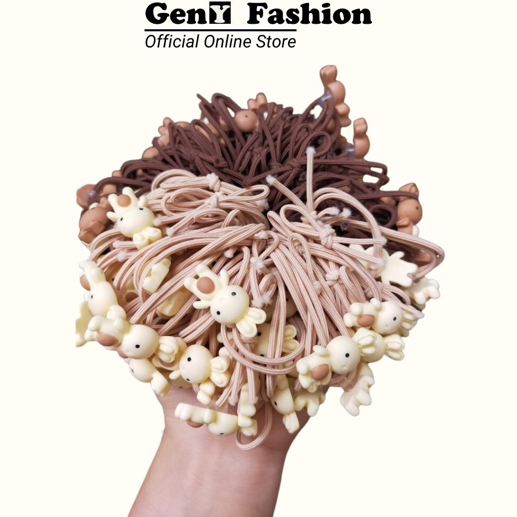 Dây Cột Tóc Hình Thú GenY Phong Cách Hàn Quốc Siêu Dễ Thương | Shopee ...