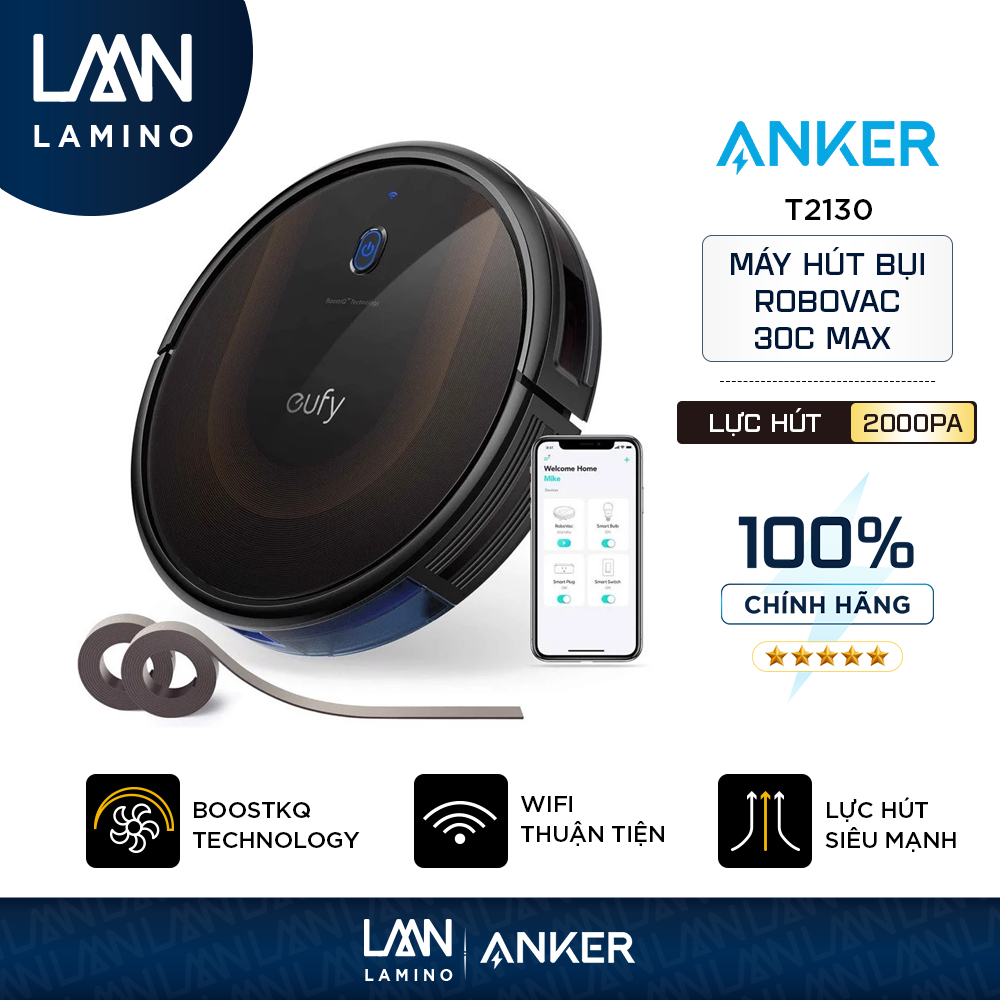 [Thanh Lý] Máy Hút Bụi Eufy by ANKER RoboVac 30C Max - T2130 LAMINO ...
