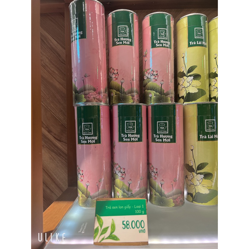 Trà sen lon giấy Phúc Long loại 1 - 100g | Shopee Việt Nam
