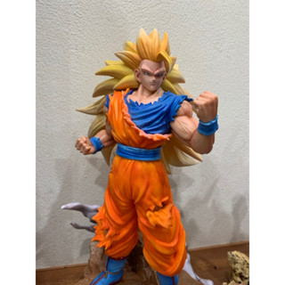 [38CM] MÔ HÌNH SON GOKU, VEGETA TRẠNG THÁI CHIẾN ĐẤU SUPER SAYAN CẤP 3 ...