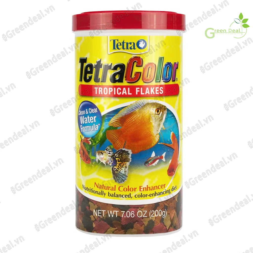 TETRA - Tetra Color Tropical Flakes (Hộp 62 gram) | Thức ăn hỗ trợ tăng ...