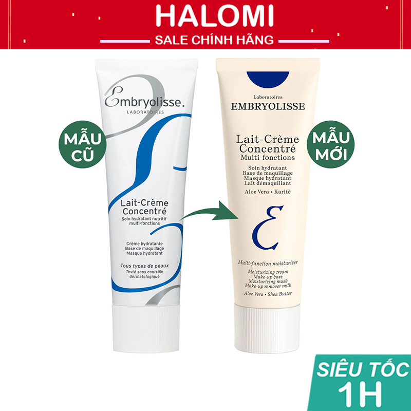 Kem dưỡng ẩm Embryolisse giúp phục hồi da Lait Crème Concentré Tuýp ...