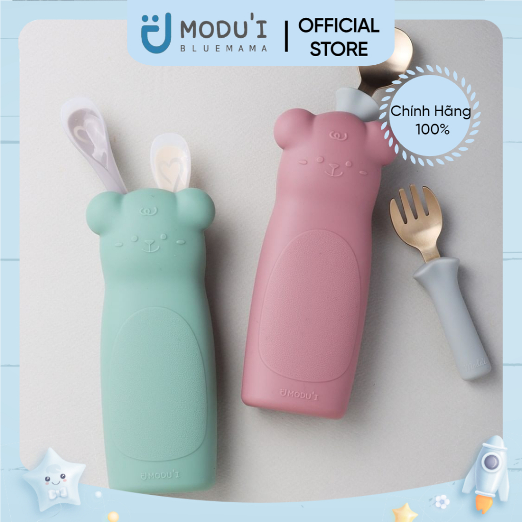 [BLUEMAMA] HỘP ĐỰNG THÌA BẰNG SILICONE CHÍNH HÃNG MODUI HÀN QUỐC ...
