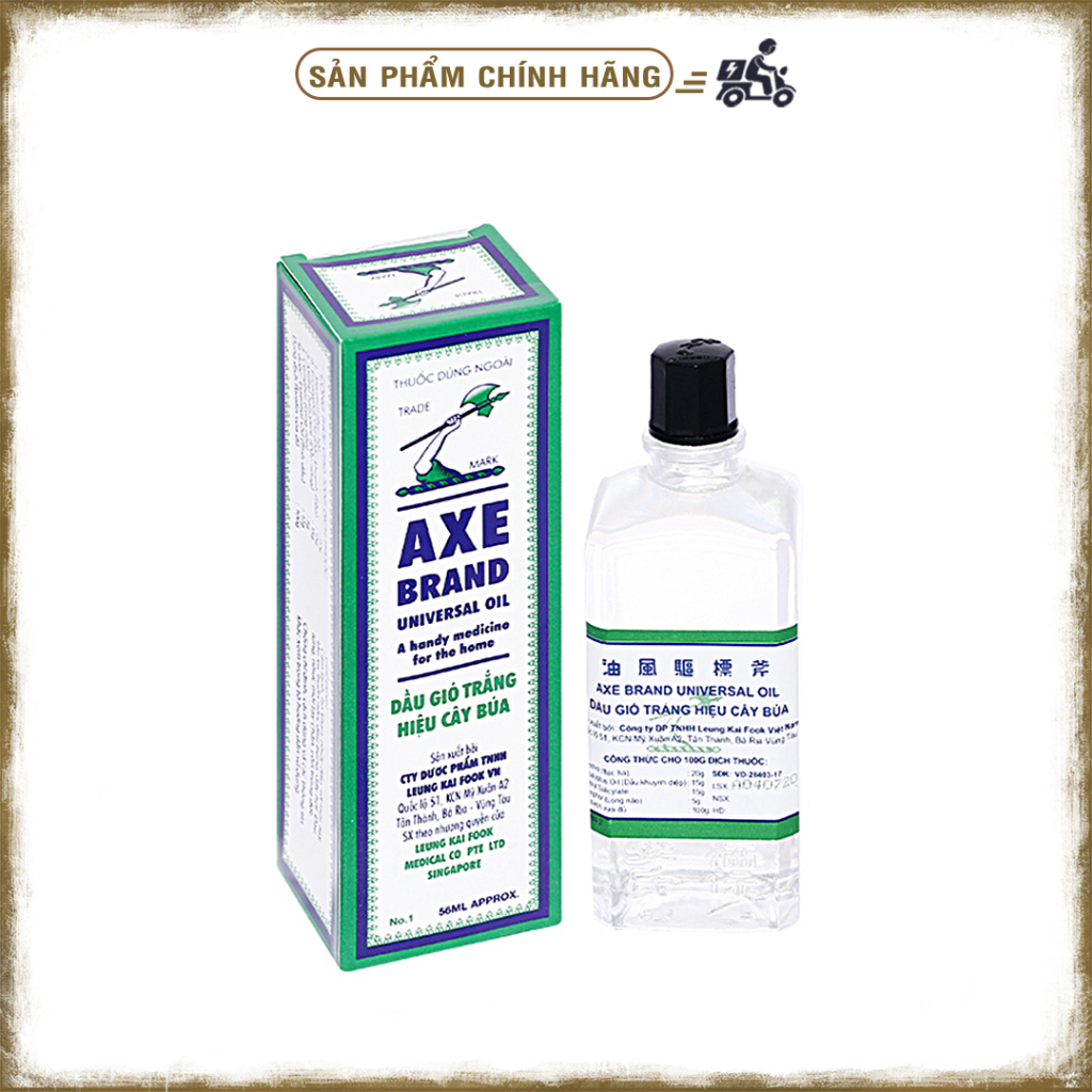 Dầu gió trắng hiệu Cây Búa (chai 56ml) | Shopee Việt Nam