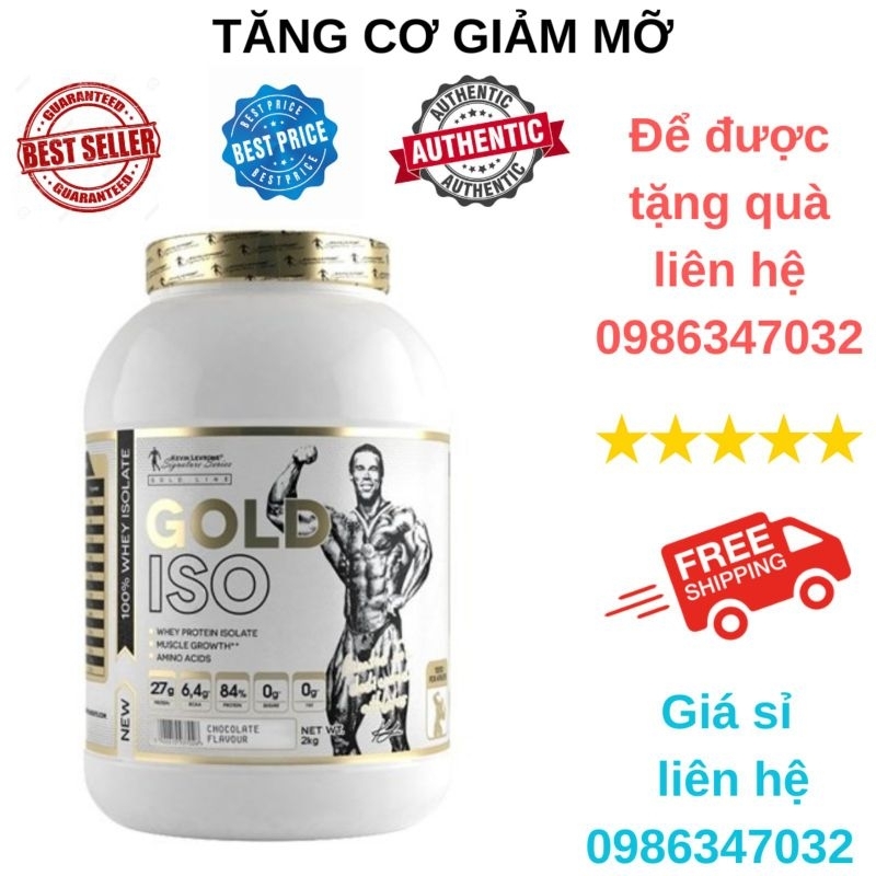 Kevin Levrone - GOLD Iso Whey Protein Isolate Tinh Khiết Tăng Cơ Giảm ...