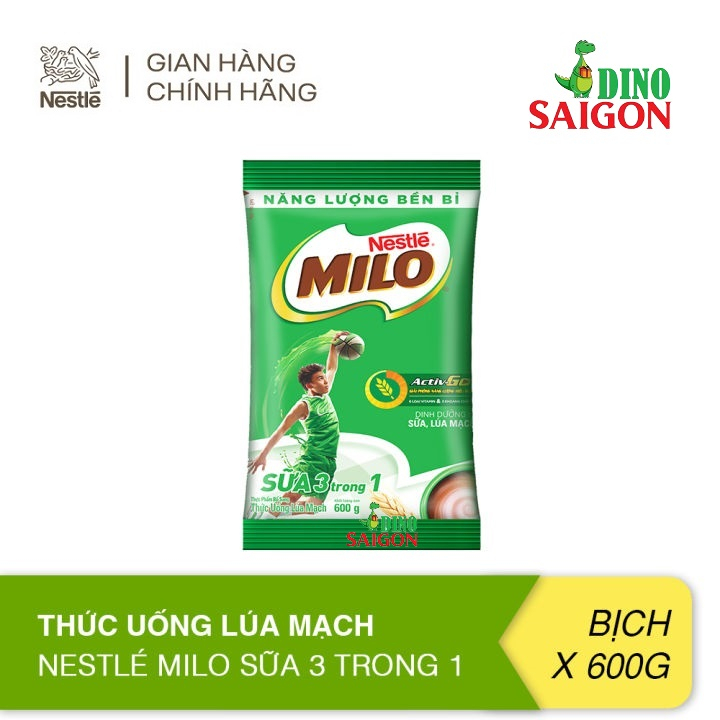 Thức uống lúa mạch Nestlé Milo (Bịch 600g/ Hủ 400g) | Shopee Việt Nam