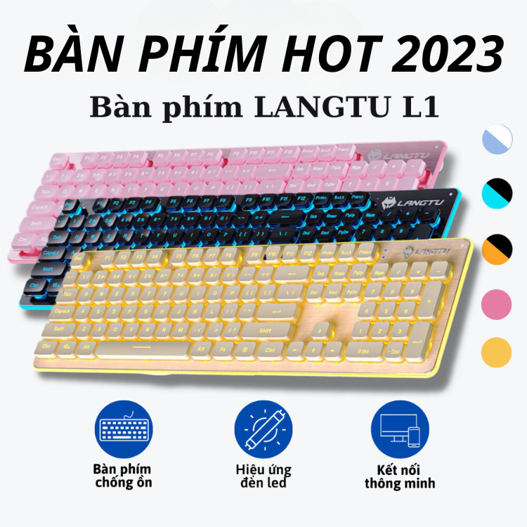 Bàn Phím LED LANGTU L1 cho máy tính | Shopee Việt Nam