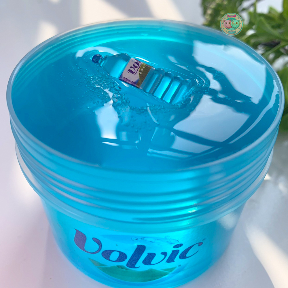 Volvic Water Slime Hũ Mỹ Đẹp - Đồ Chơi Slime Nước Không Dính Chơi Siêu ...