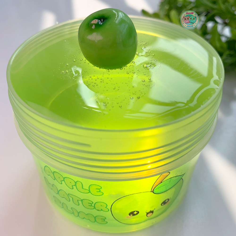 Apple Water Slime 200ml Hũ Mỹ Đẹp - Đồ Chơi Slime Nước Không Dính Chơi ...