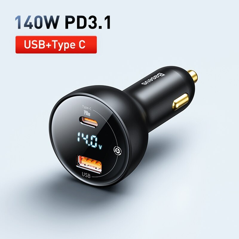 Tẩu Sạc Nhanh Oto Baseus TZCCZM-0G 160W QC 5.0 Sạc Cho Điện Thoại ...