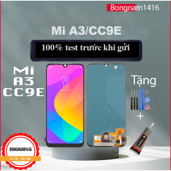 Màn hình Xiaomi Mi A3 / CC9E tặng bộ sửa và keo dán b7000. | Shopee Việt Nam