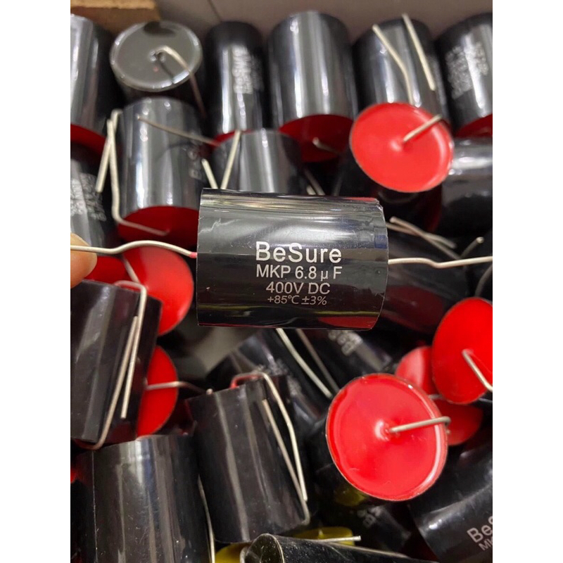 Set 5con tụ lắp phân tần 6,8uf/400V (685/400V) chính hãng Besure ...