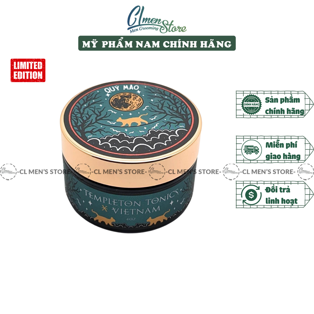 [PHIÊN BẢN GIỚI HẠN] Sáp vuốt tóc Templeton Tonics x Viet Nam Oasis ...