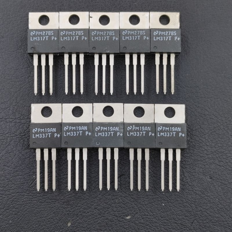 LM337, LM 337, LM317, LM 317 ic ổn áp tuyến tính chính hãng NS | Shopee ...