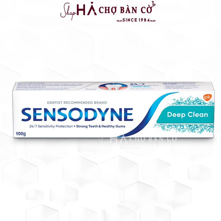 Kem Đánh Răng SENSODYNE - Deep Clean 100g | Shopee Việt Nam